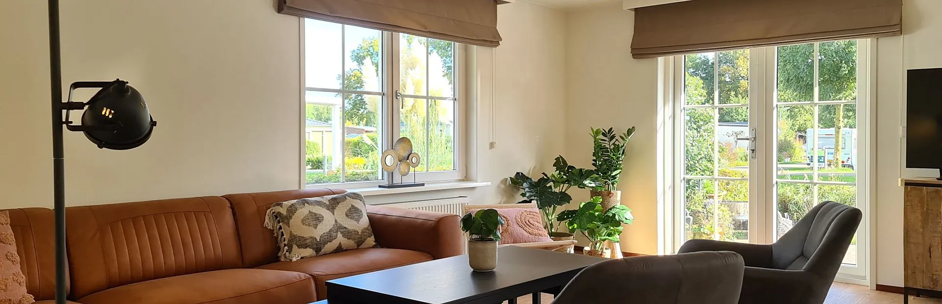 Chalet Deluxe Arend 19 met sauna | Naturistencamping Flevo Natuur